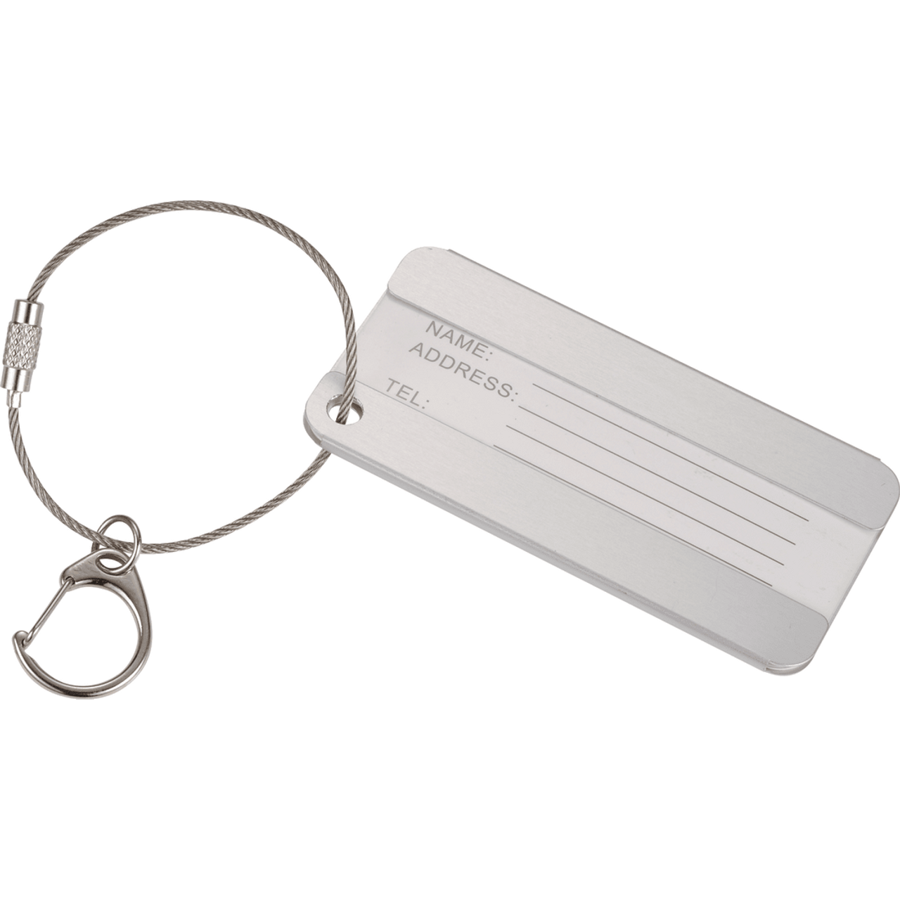 Custom Aluminum Identification Tag - CapsToYou