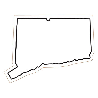 Custom Connecticut State Magnet MSCT - CapsToYou