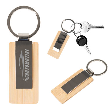 Custom BAMBOO KEY TAG 20055 - CapsToYou