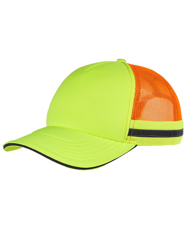 Custom Embroidered Safety Trucker Cap - BA661 - CapsToYou