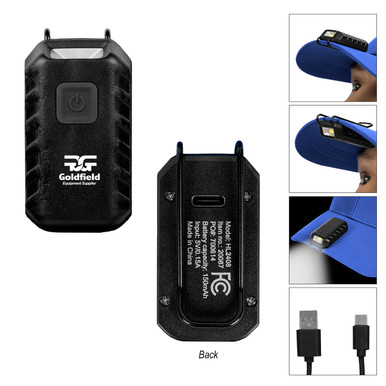 Custom Rechargeable Cap Safety Light 20087 - CapsToYou