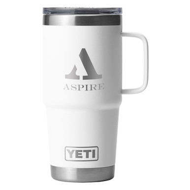 YETI® Rambler® 20 oz. Travel Mug - Custom Laser Engraved