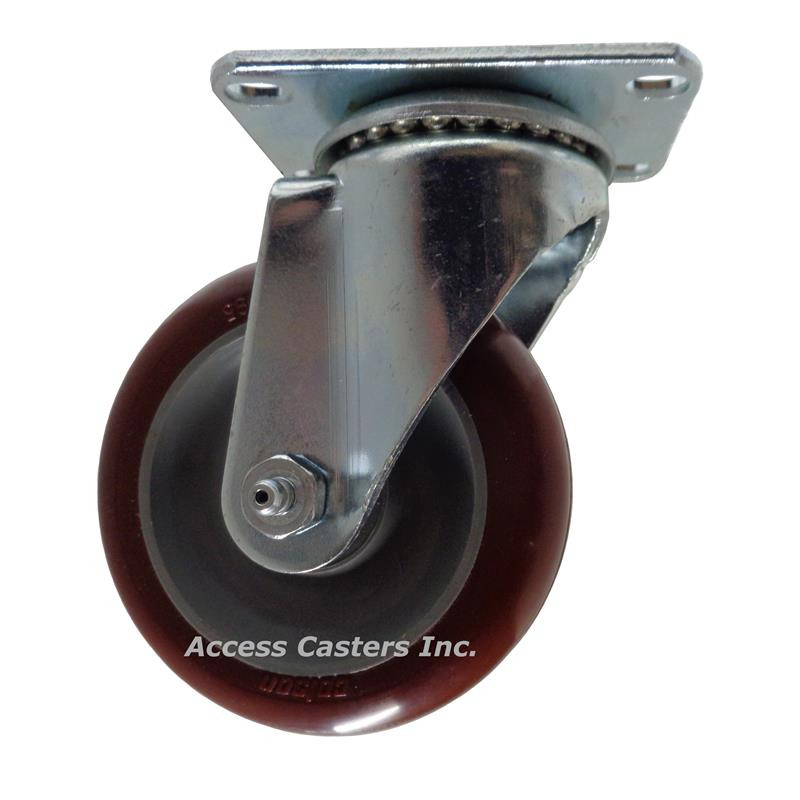 2.04256.95 4 Inch Colson Caster with HI-TECH Polyurethane Wheel
