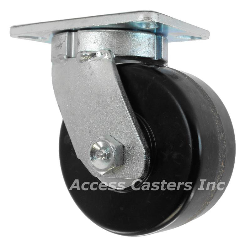 6DPH57S 6" Heavy Duty Kingpinless Caster With Phenolic Wheel