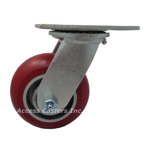 4A02PS 4" Swivel Poly Wheel