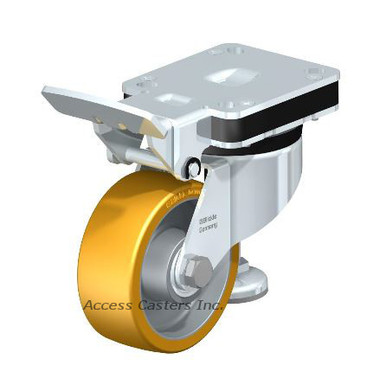 HRLK-ALTH 80K Blickle 3" Swivel Plate Leveling Caster ALTH Wheel Ball ...