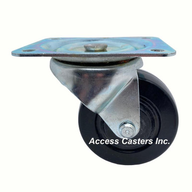 4PUSRS 4" Swivel Caster Hard Rubber Wheel