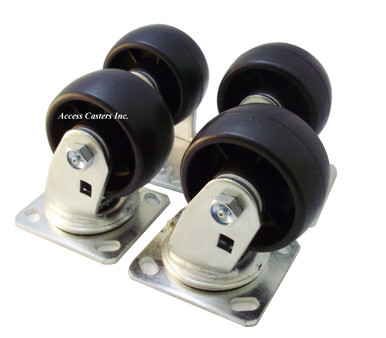 4" Caster Set, Jobox 1-320990