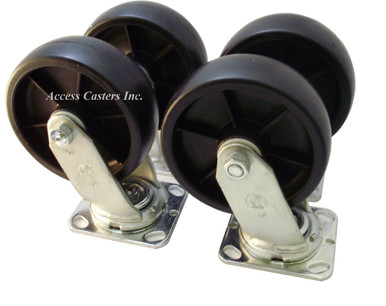 6" Caster Set, Jobox 1-321990