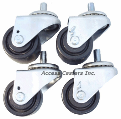 25DRG4 2 1/2" Caster Set for True Refrigerators