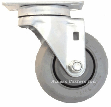 35PCASXR 3 1/2" Case Caster Non Marking wheel