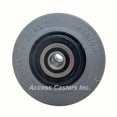 XY0422908 4" x 2" Conductive Rubber Wheel