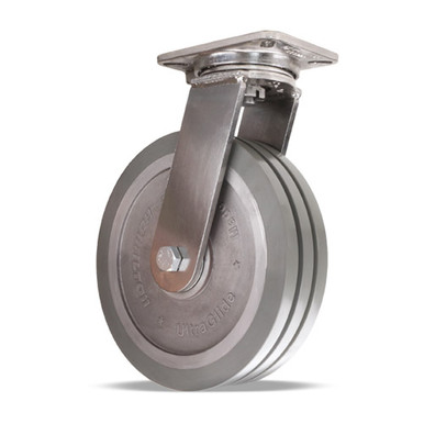 S-CHS-12SWC95 Hamilton 12" Heavy Duty Stainless Steel Swivel Caster ...