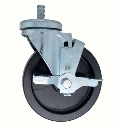 401-276A 5 Inch Swivel Caster with Brake