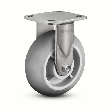 H14006-AC 6 Inch Stainless Steel Rigid Caster for Cambro