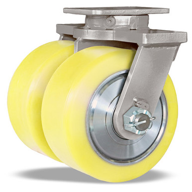 S-ZFSEC2-95PORB-ULTRA High-speed dual wheel caster, 9" x 5" premium ...