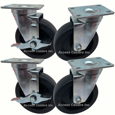 Five Inch Frymaster Caster Set