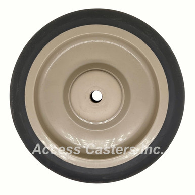 6DLDTPR 6" x 1-1/4" Thermoplastic Rubber Tread Wheel