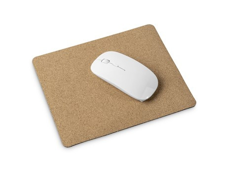 Cork Mouse Pad with black rubber backing