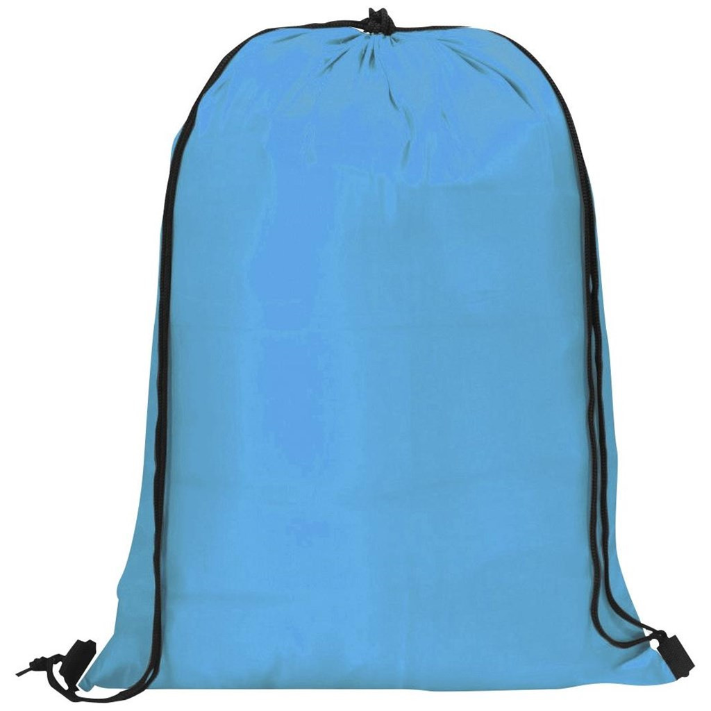 Promotional giveaway drawstring bags