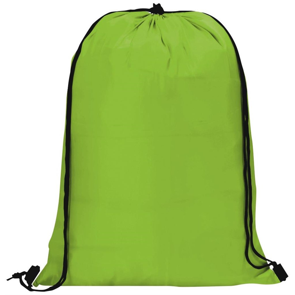 Promotional giveaway drawstring bags
