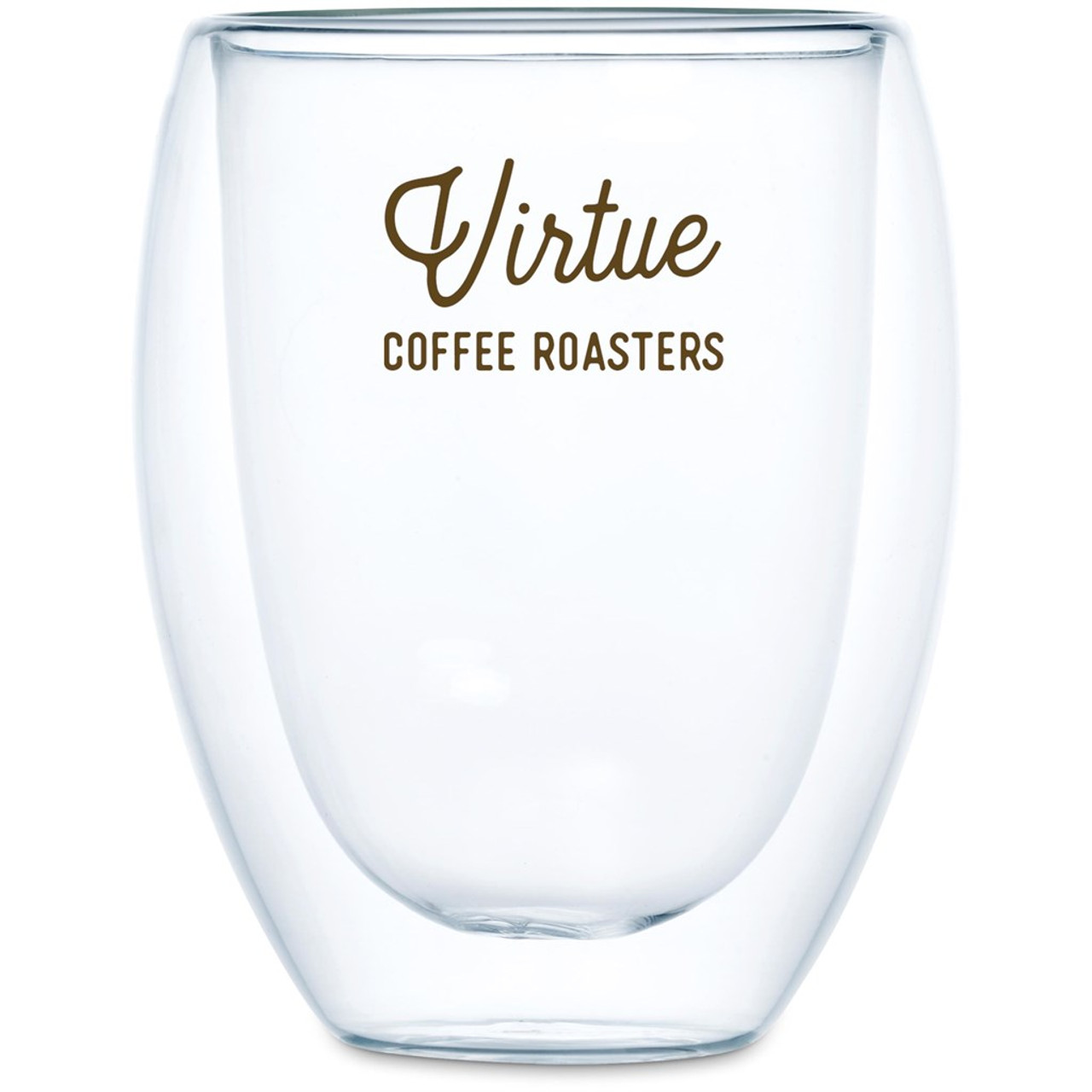 350ml Glass Double Wall Coffee Cups Keepsake Creative