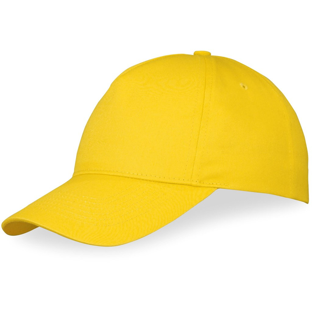 Custom personalised pre-curved peak caps with logo printing or embroidery