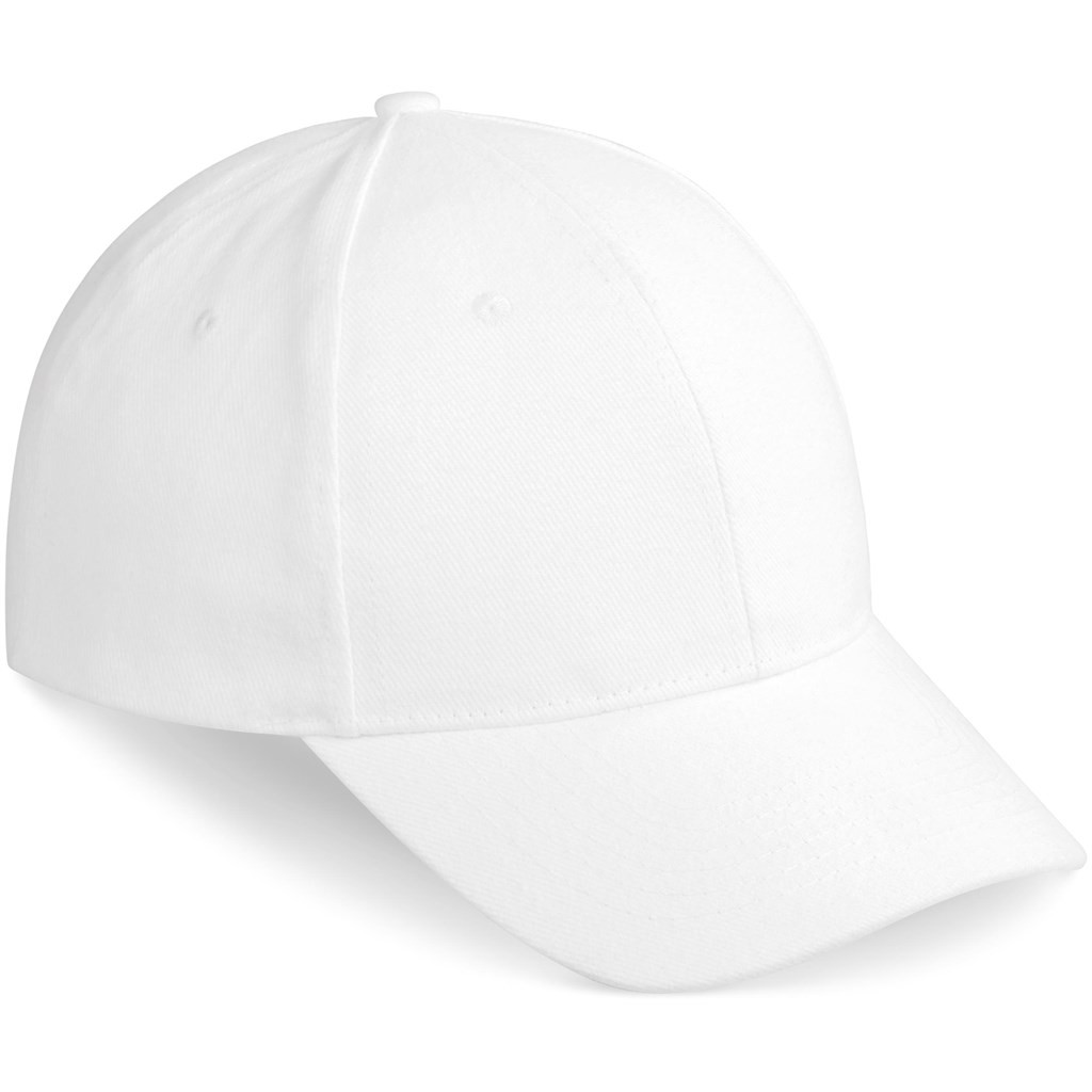 Thick heavy brushed cotton pre-curved peak caps with logo printing or ...