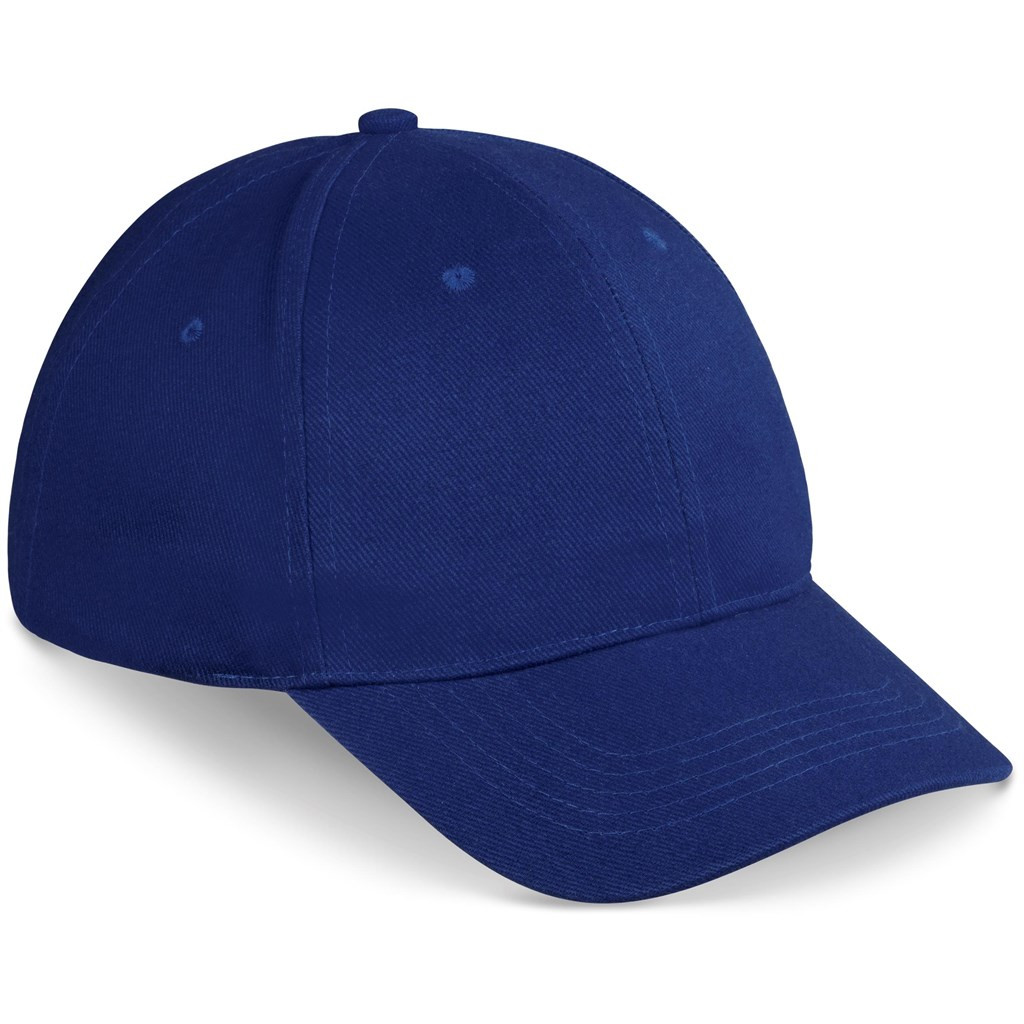 Thick heavy brushed cotton pre-curved peak caps with logo printing or ...