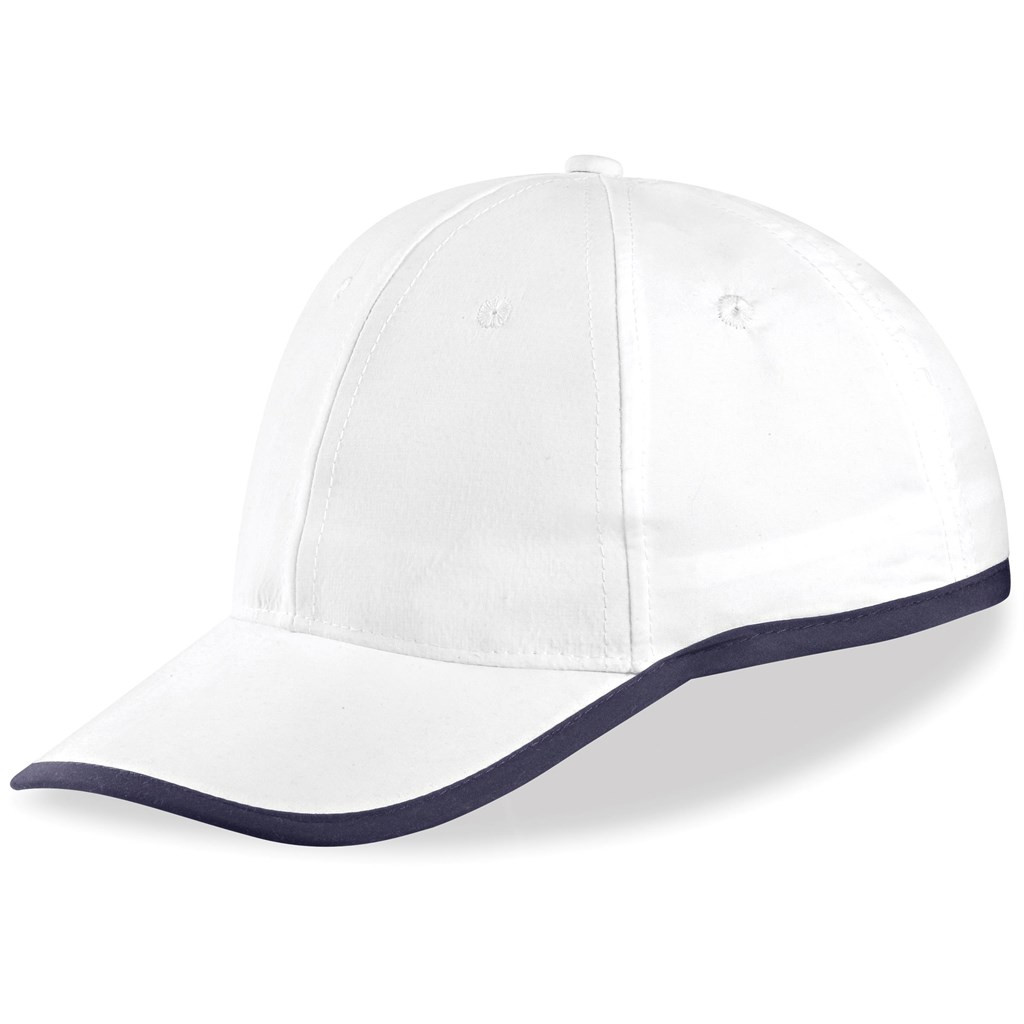 Microfibre peak caps - colourfast, quick-drying & stain resistant
