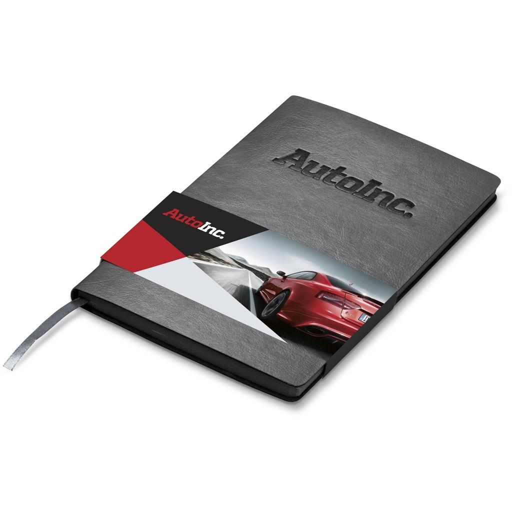 Custom printed A5 notebooks - Notebook with logo printing or debossing