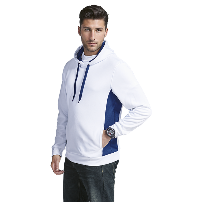 Mens Track Style Hoodie with trim accents - Keepsake Creative