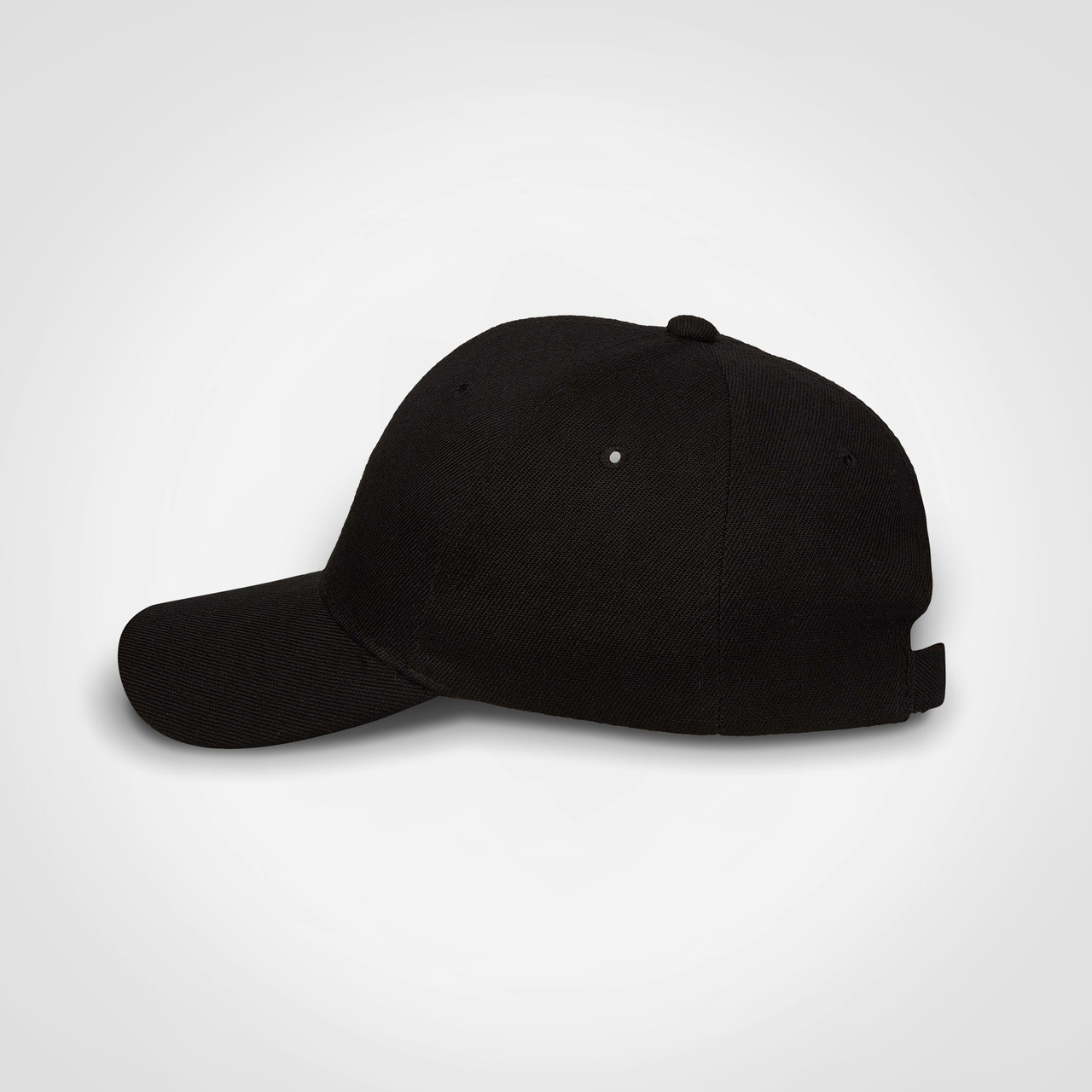 Kids size peak caps with custom logo branding - different colours to ...