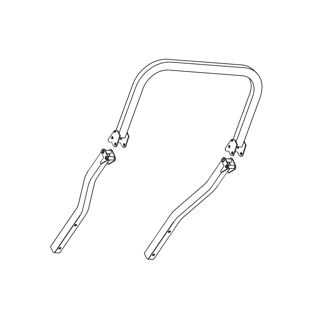 603280 - KIT ROPS X-ONE - HUSTLER Genuine Part