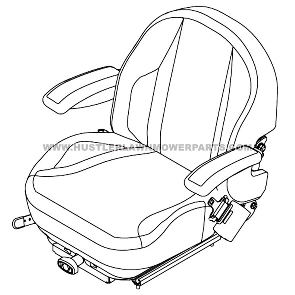 606146 - SEAT SEATS INC 907 - HUSTLER Genuine Part