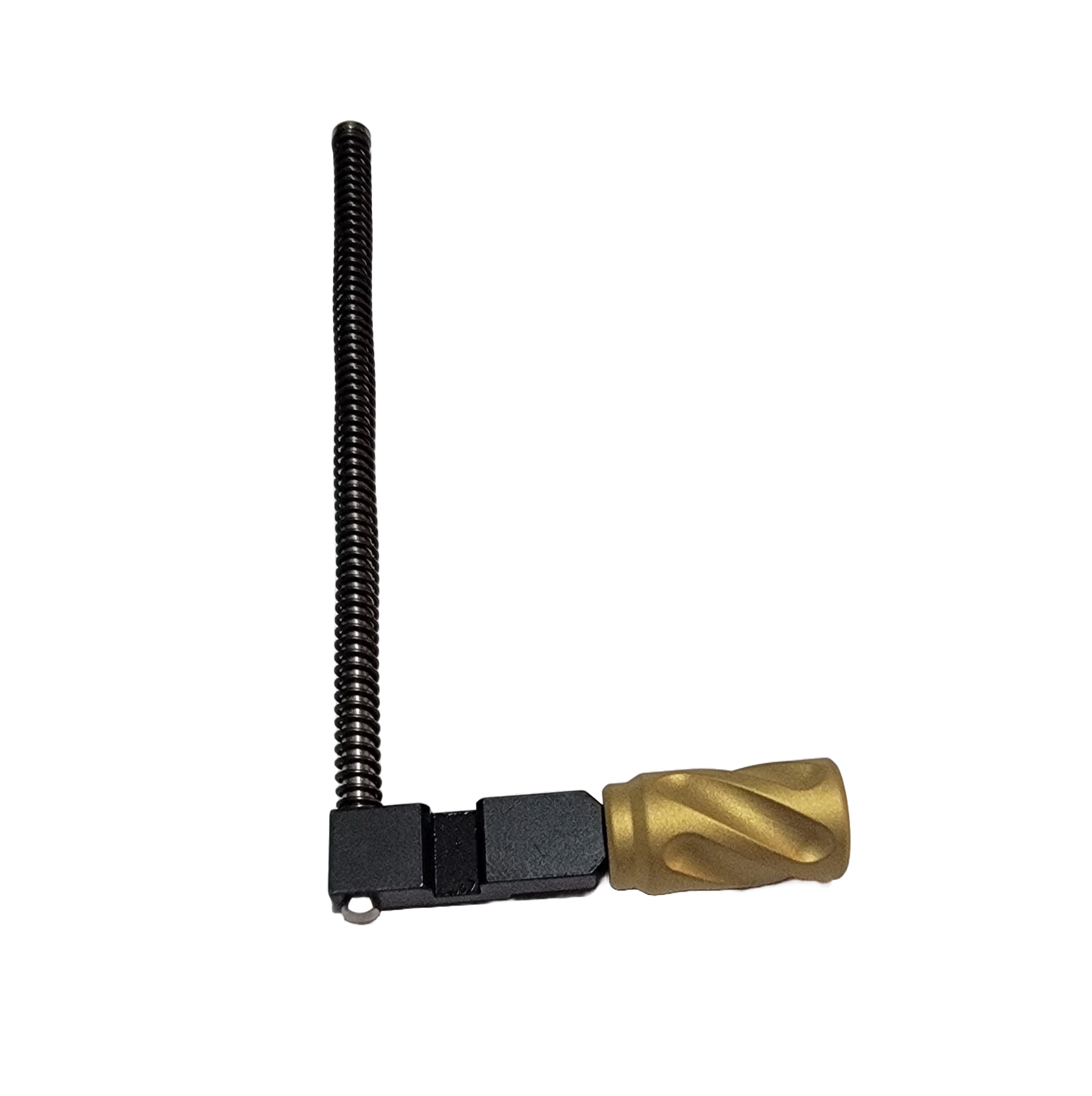 Pike Arms Cerakoted Gold 1022 Spiral Charging Handle