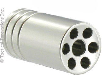 Pike Arms Silver 1/2x28 .22LR Flash Hider