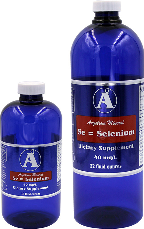 Angstrom Selenium 32 oz – Trace Mineral anti-oxidant, cell elasticity