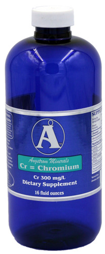 Angstrom Chromium 16 oz. - Trace Liquid Mineral Dietary Supplement