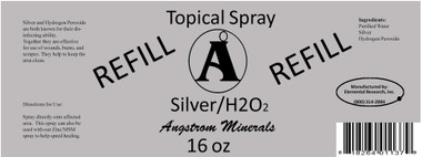 Silver/H2O2 Spray Refill - 16 oz