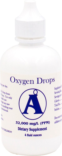 Oxygen Drops 4 oz - Angstrom Minerals