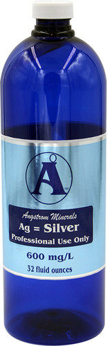Angstrom Silver Pro 32 oz – Nano Liquid Trace Ionic Mineral Supplement