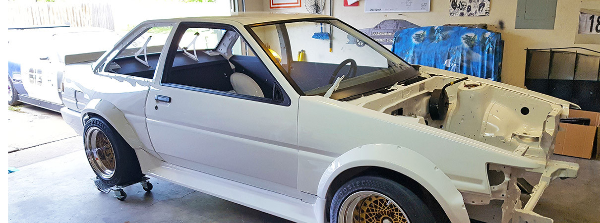 Rear Parcel Shelf for AE86 Coupe - Techno Toy Tuning