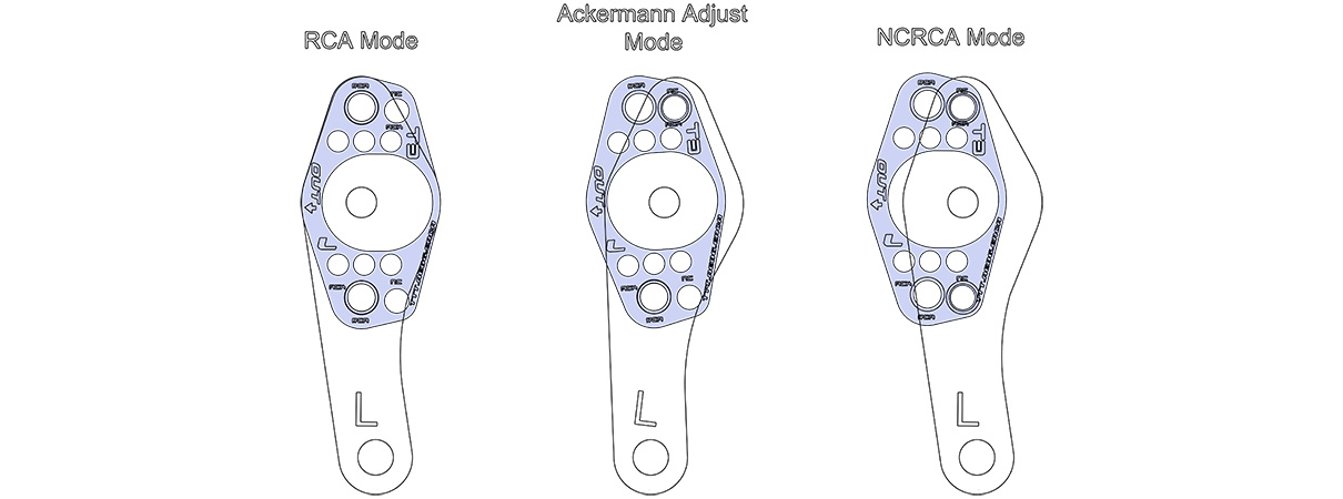 Evolved Roll Center Adjusters for 85mm Toyota Struts - Techno Toy Tuning