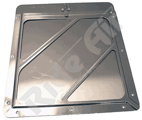 Single Clip Aluminum Placard Holder (RA910)