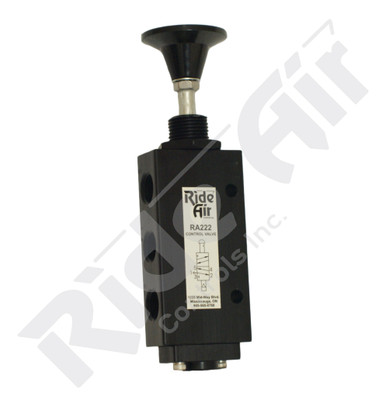 Suspension Control Valve RA222 - 5 Port / 2 Pos 3-way Push Pull / Air ...