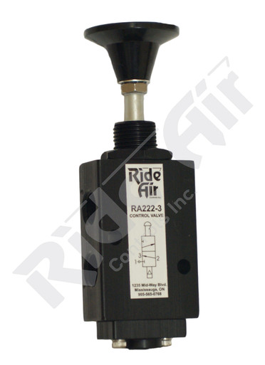 Suspension Control Valve RA222-3 - 3 Port / 2 Pos, Push Pull / Air ...
