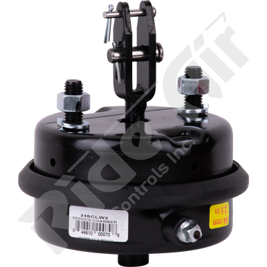 Type 24 Service Chamber w/ Welded Clevis 2.5" Stroke (TSE24SCLW2 ...