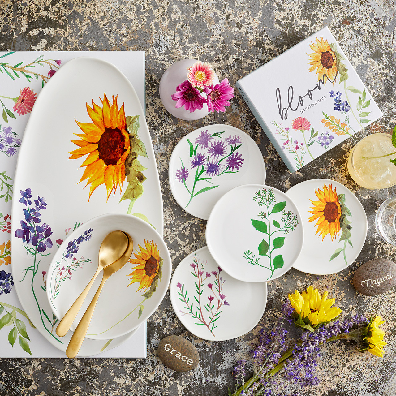 Bloom | Dinnerware | Rosanna Inc.