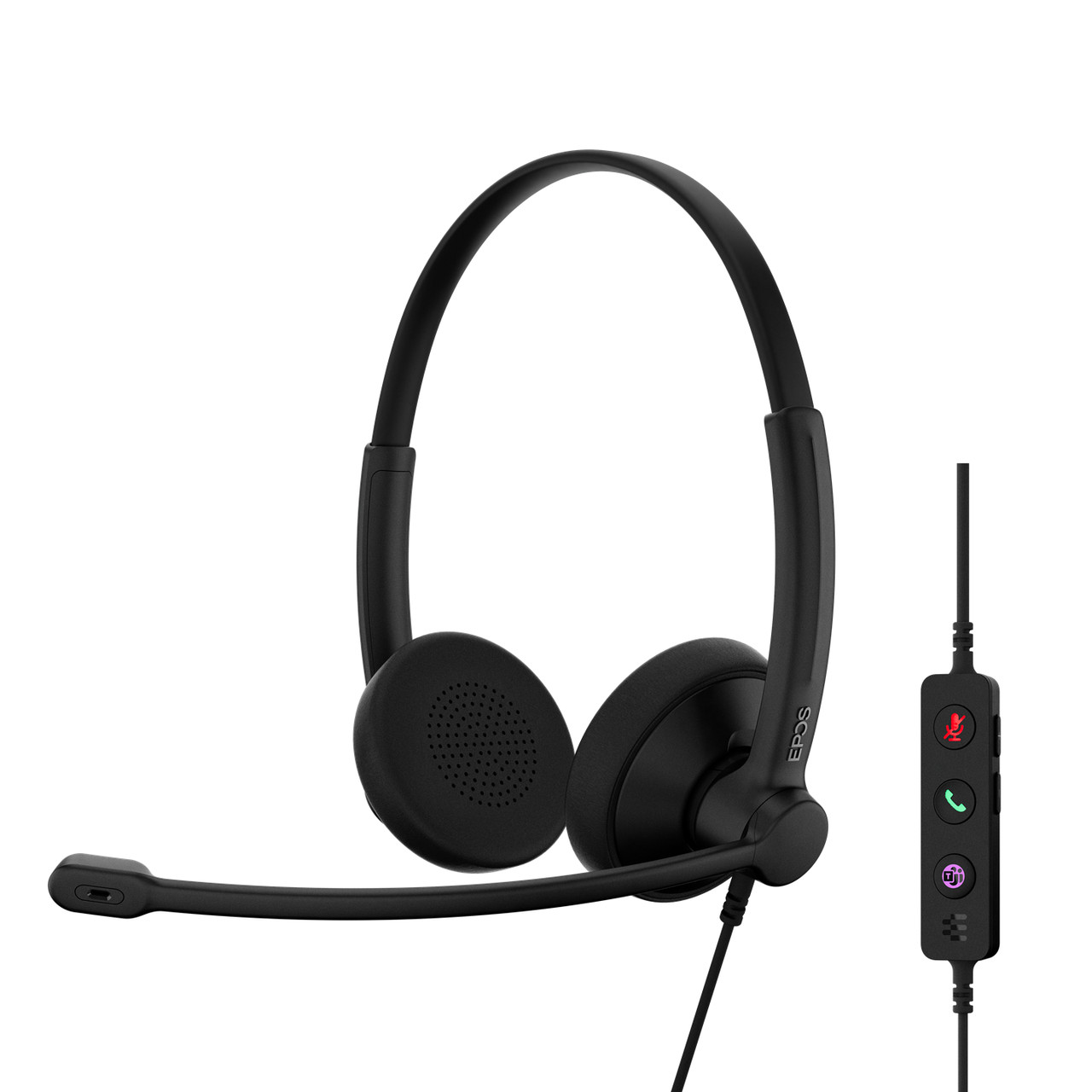 EPOS IMPACT 100 Stereo USB Headset, USB-C+A Connectivity, Microsoft ...